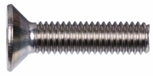 the hillman group 44037 10-32 x 1/2 flat head socket cap screw, stainless steel, 20-pack, 0.5 inches