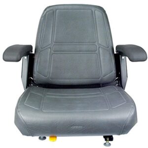 rotary 14845 comfort ride mower seat with armrests