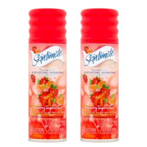 skintimate signature scents moisturizing shave gel, strawberry tangerine twist - 7 oz - 2 pk