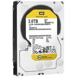 wd tdsourcing re wd3000fyyz - hard drive - 3 tb - internal - 3.5" - sata 6gb/s - 7200 rpm - buffer: 64 mb - for wd my cloud ex4