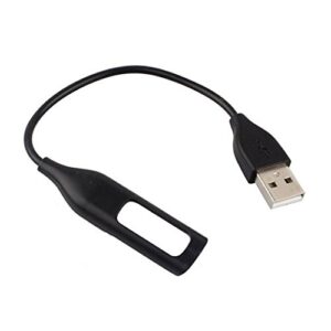 jbtek black replacement usb charging charger cable cord for fitbit flex band activity bracelet charge 0.59 feet