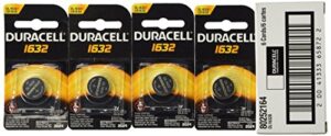 duracell 10 watch/electronic dl 1632 cr1632 lithium batteries