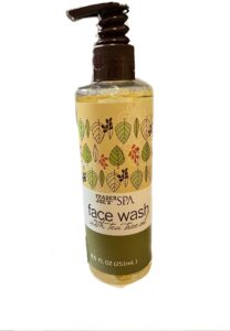 trader joe's spa face wash with tea tree oil