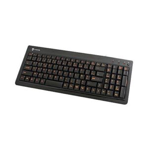 i-rocks kr-6820e-bk 104 key usb/ps2 wired backlights gaming keyboard (orange led) - u.s. patent no. 7388167