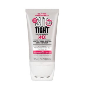 soap & glory sit tight super intense 4d targeted firming & smoothing lower body serum (125ml)