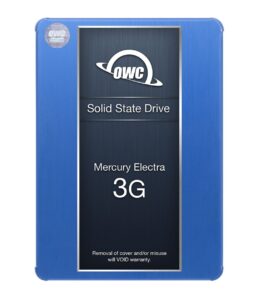 owc / other world computing 480gb mercury electra internal sata 2.5" 3g ssd, 285mb/s read speed and 275mb/s write speed