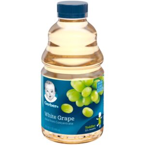 gerber toddler juice bottles (white grape)