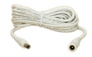 extension cable (12v) 10 foot works for foscam fi9828w, fi9805w, fi8919w, fi9804w, fi8602w, ocli outdoor, white