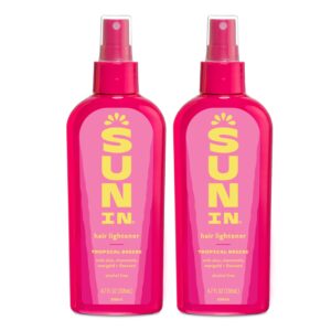 sun in hair lightener, tropical breeze, 4.7 ounce (pack of 2)