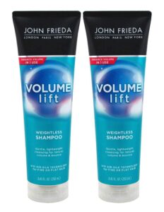 john frieda luxurious volume touchably full shampoo - 8.45 oz - 2 pk