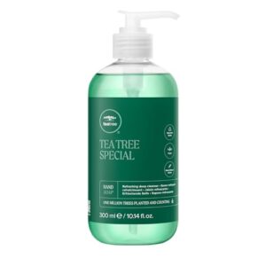 tea tree hand soap, liquid hand wash with tea tree, deep cleans + refreshes, 10.14 fl. oz.