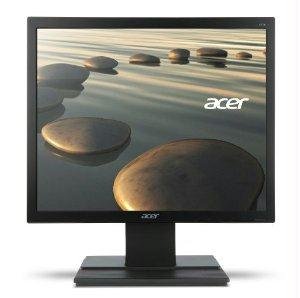 acer um.bv6aa.002 v176l 17 inch led lcd monitor - 5:4 - 5 ms - adjustable display angle - 1280 x 1024 - 16.7 million colors - 250 nit - sxga - vga - 13 w - black