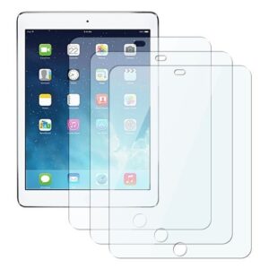 etech collection 3 pack of clear screen protector for apple ipad air/ipad air 2 (fits both ipad air and ipad air 2nd generation) with retina display - from usa