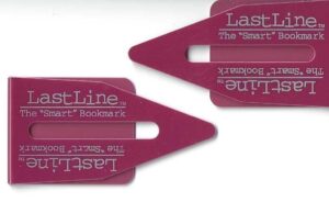 official last line bookmark - 2 piece