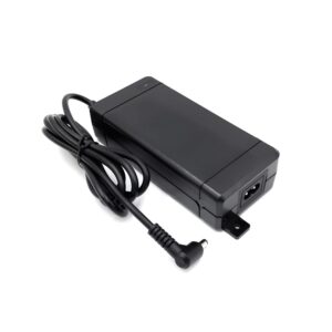 poe texas 56v 120w poe compatible power supply with wall mounting tabs - easy installation for long distance power over ethernet network switch, injector, adapter, extender, 802.3af, 802.3at devices