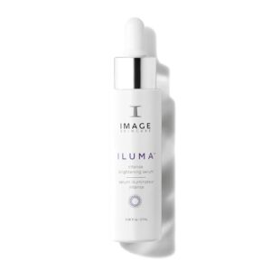 image skincare, iluma intense brightening serum, helps reduce appearance of dark spots & facial pigmentation for even skin tone, 0.9 fl oz