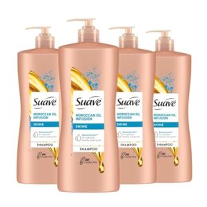 suave professionals shine shampoo moroccan infusion 28 oz(pack of 4)