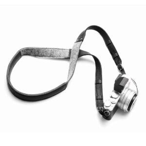 woolnut camera strap - black, 13 inches, wnut-cs-a-324-bk