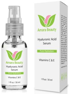 hyaluronic acid serum for skin with vitamin c & e, 1 fl. oz.