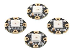 adafruit flora rgb smart neopixel version 2 - pack of 4 [ada1260]