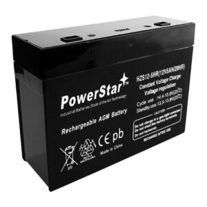 powerstar 3 year warranty sealed lead acid ups replacement battery - bbbp5512rt