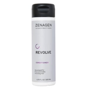 zenagen revolve thickening conditioner for hair loss and fine hair, 6.75 fl. oz.