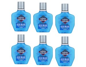 aqua velva ice blue after shave 3.5 ounce (103ml) (6 pack)