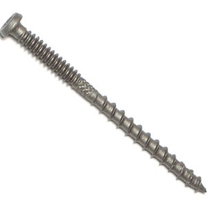 hard-to-find fastener 014973438050 composite deck screws, 10 x 3 gray, piece-20