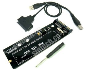 sintech 18pin to sata adapter with usb sata cable for ssd from 2010-2011 macbook air a1369 a1370 a1377 (not fit any ssd from macbook air 2012-2017 year)