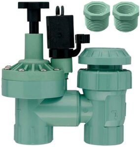 orbit 57604 1-inch fpt 100 series automatic anti-siphon valve with flow control and 3/4-inch reducer