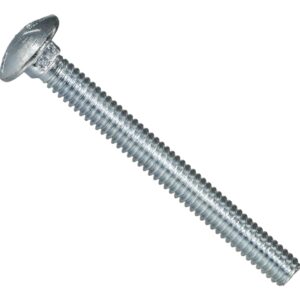 hard-to-find fastener 014973453022 carriage bolt grade 5, 1/4-20 x 2-1/2, piece-10