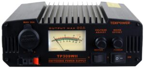 tekpower tp30swii 30 amp dc 13.8v analog switching power supply with noise offset