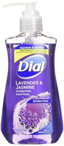 dial lavender & twilight jasmine antibacterial hand soap with moisturizer 7.5 ounce (2 pack)