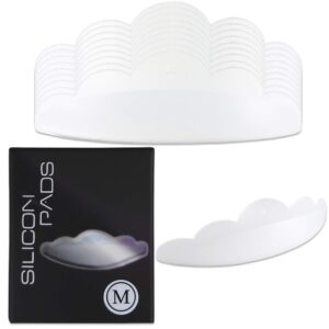 beauticom dolly's lash silicon pad (size: medium) (10pcs in a box)