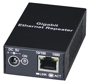 ms ethernet data lan signal repeater over cat5 cable up to 100 meters / 300 ft