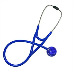 stethoscope - clinical grade - professional - single adult -001 royal blue stethoscope by ultrascope