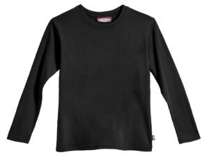 city threads big boys' cotton long sleeve tee base layer for fall winter school or play - sensitive skins or spd sensory friendly kids clothing, black, 14