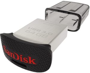 sandisk ultra fit cz43 64gb usb 3.0 low-profile flash drive up to 150mb/s read- sdcz43-064g-g46 [older version]