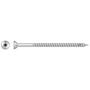 simpson strong-tie s10350wpb deck-drive dwp wood ss screw — 10 x 3-1/2 in. t-25, flat head, type 305 (1000-qty)