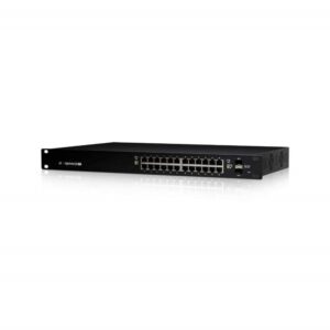 ubiquiti networks edgeswitch 24 250w (es-24-250w) managed poe+ gigabit switch with sfp,black