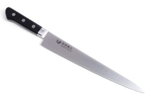 yoshihiro inox aus10 stain-resistant steel ice hardened sujihiki slicer chef knife (10.5'' (270mm))