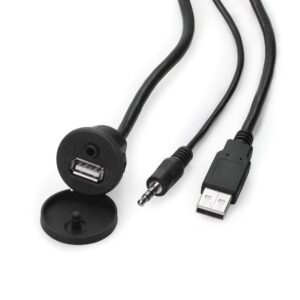 retrosound usb-port usb/auxiliary extension cable