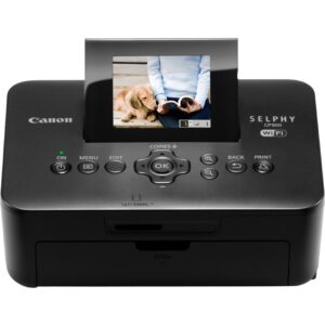 canon selphy cp900 wireless compact photo printer - black