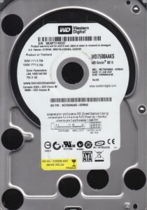 wd7500aaks-00rba0, dcm harnna2aab, western digital 750gb sata 3.5 hard drive