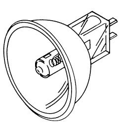 lamp for vicon, lares, healthco, midwest, kavo lmp605