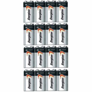 energizer e522 max 9v alkaline battery exp. 12/22 or later - 16 count