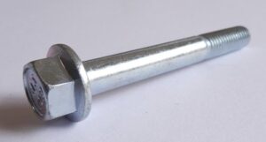 (5) m8-1.25 x 65mm jis hex head flange bolt - small head, class 10.9 zinc