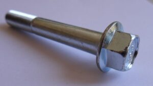 amz clips and fasteners (10) m10-1.25 x 70mm jis hex head flange bolt - small head, class 10.9 zinc