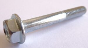 (25) m6-1.0 x 45mm jis hex head flange bolt - small head, class 10.9 zinc