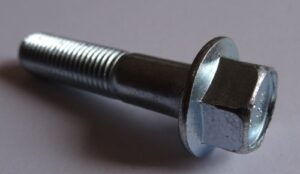 amz clips and fasteners (10) m10-1.25 x 45mm jis hex head flange bolt - small head, class 10.9 zinc